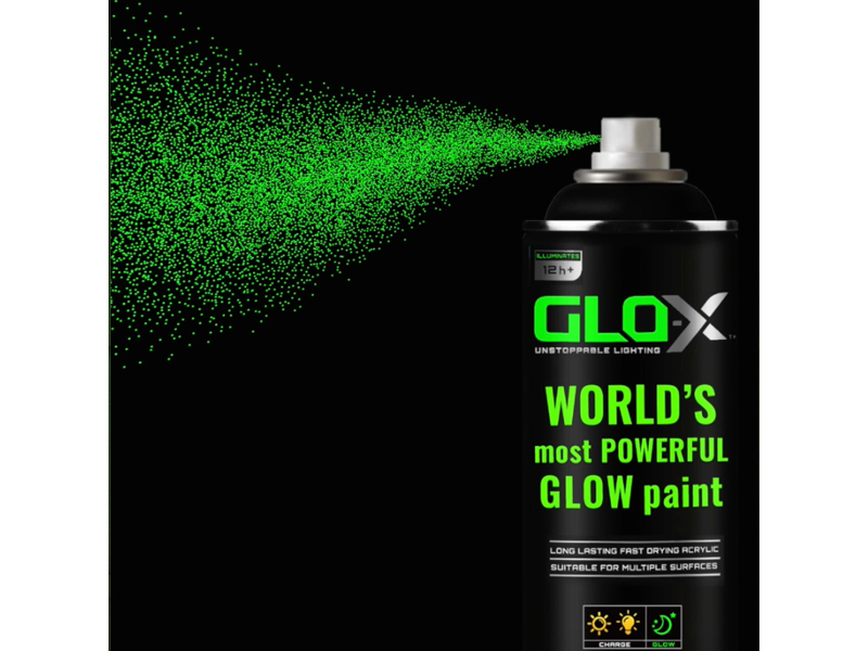 GLO-X Glow Green Spray Paint | GLO-X Australia - See and Be Seen